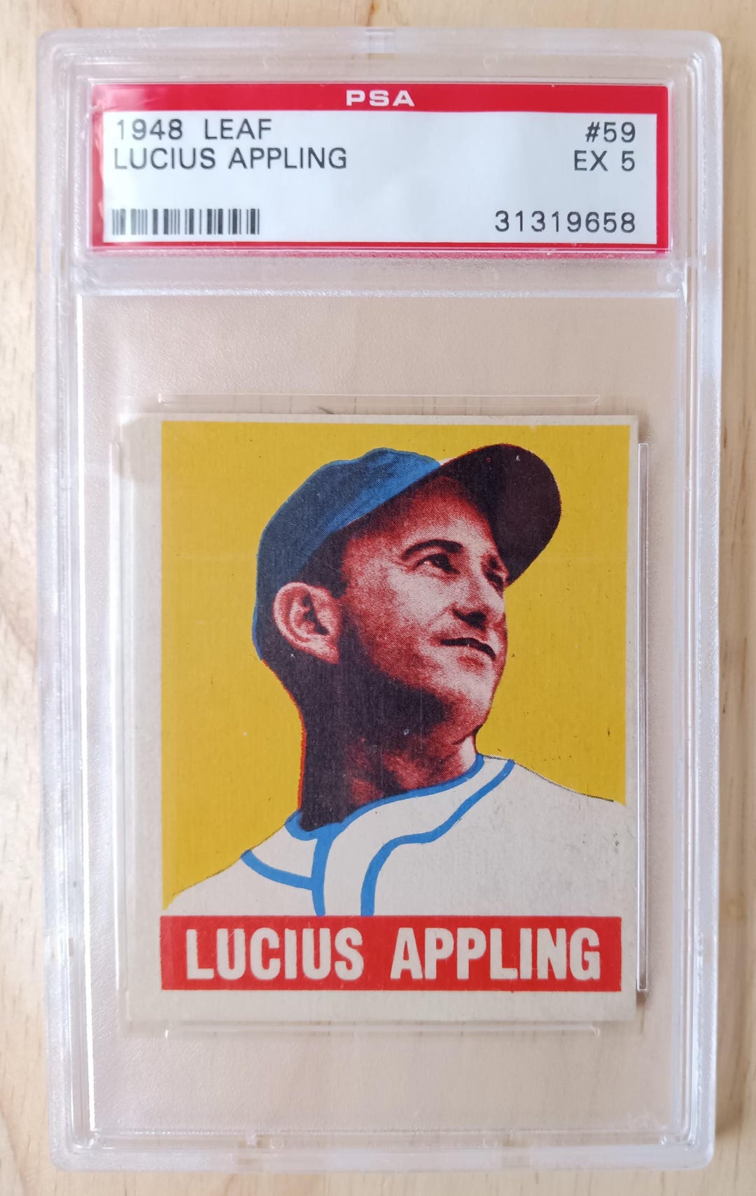 1948 Leaf PSA 6 Luke Appling Baseball Card - Etsy
