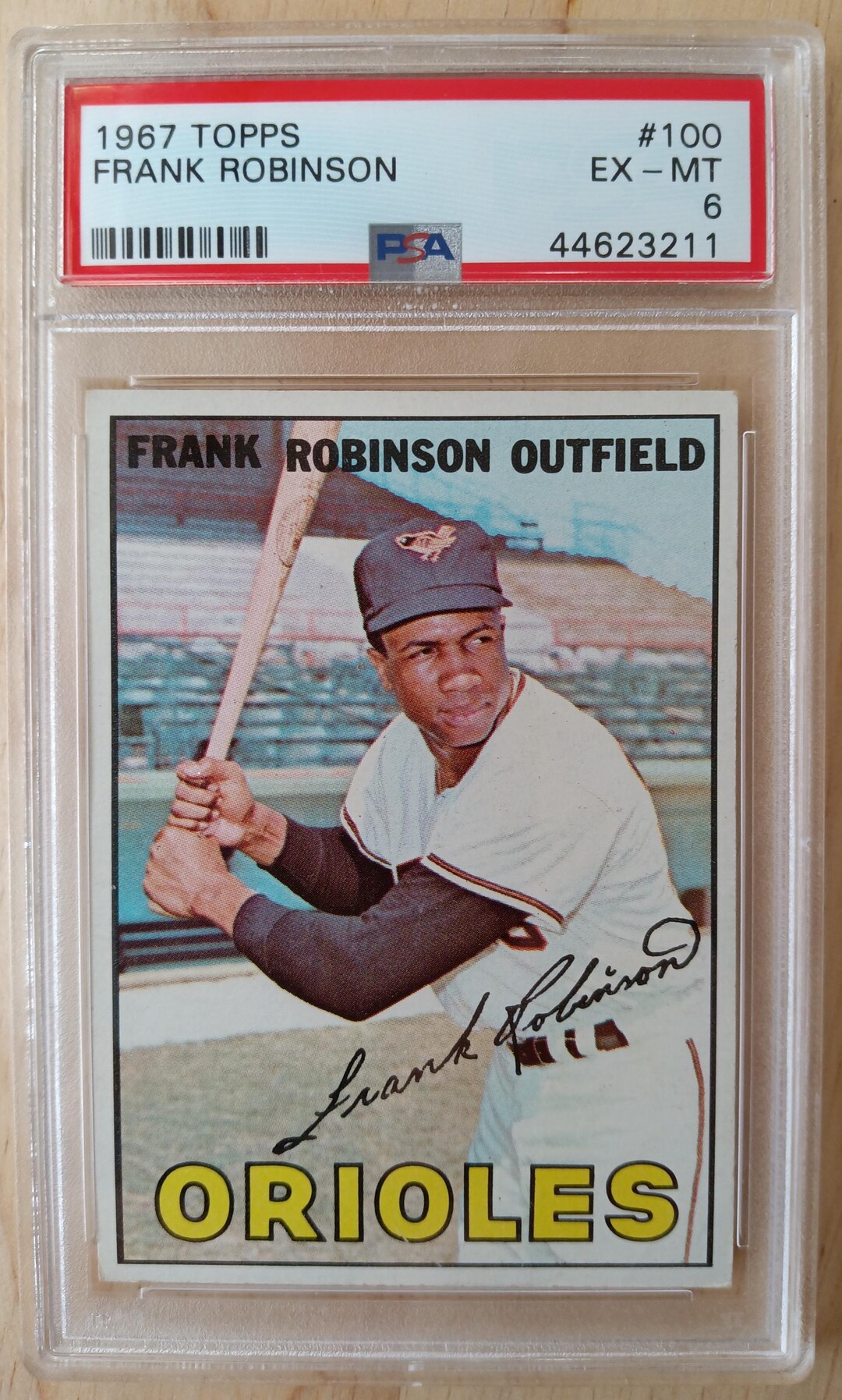 1967 Topps PSA 6 Frank Robinson Baseball Card - Etsy