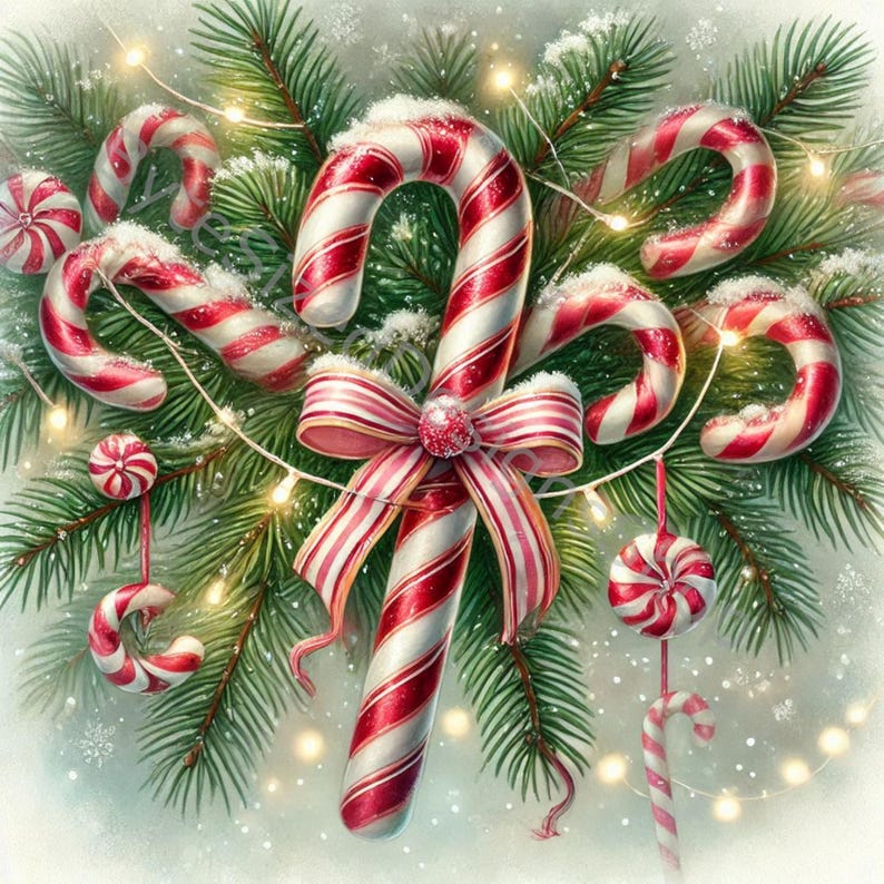 Watercolor Christmas Lights & Ornaments Clip Art (digital Download) - Etsy