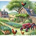 Watercolor Farm Clip Art Set: Countryside Scenes (digital Download) - Etsy