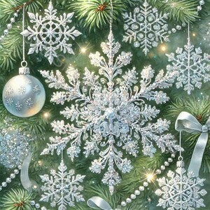 Watercolor Christmas Lights & Ornaments Clip Art (digital Download) - Etsy