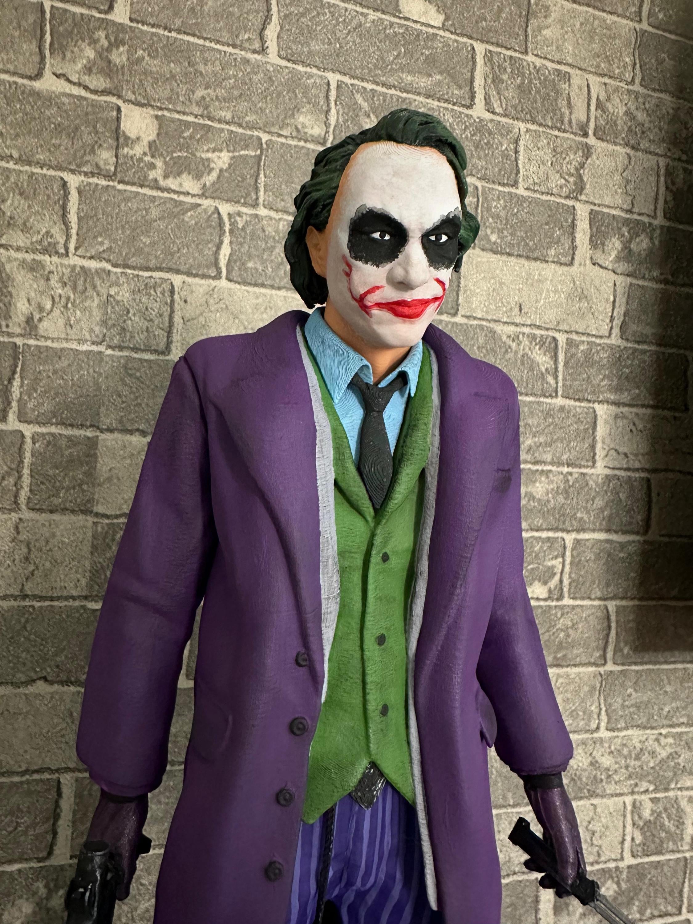 Heath Ledger Joker 3D Printed Statue Collectible Statue Gift Joker ...