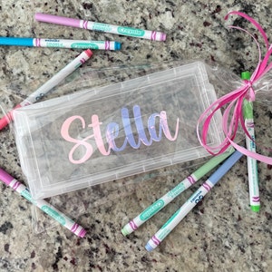 Personalized Marker Box - Etsy