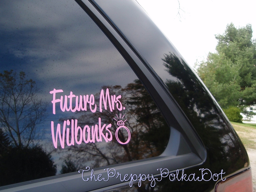 Future Mrs Bride to Be Decal - Etsy