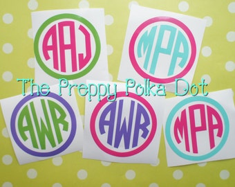 Two Color Monogram - Etsy