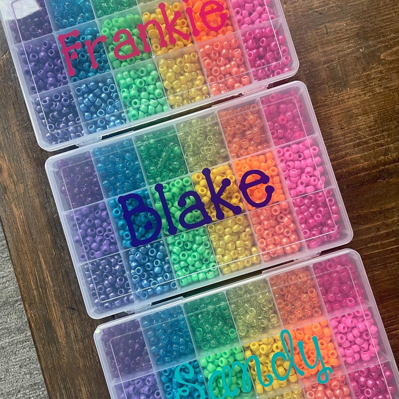 Bead Storage Box - Etsy