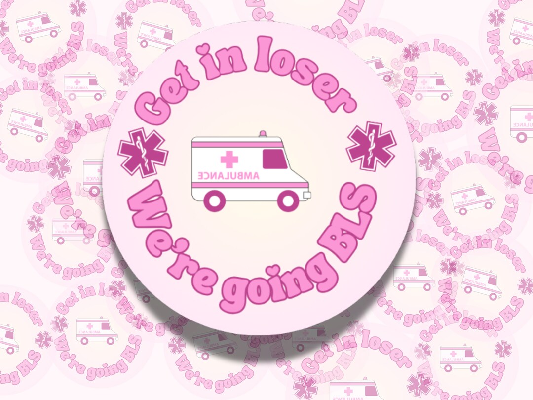 Paramedic Sticker Funny Paramedic Sticker Cute Paramedic Gift EMS ...