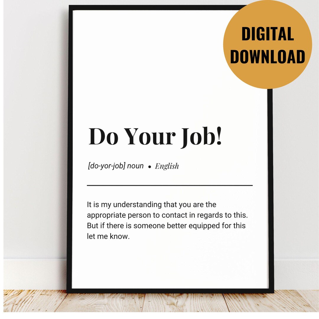 Office Wall Art | Funny Office Sign | Cubicle Decor | Work From Home ...