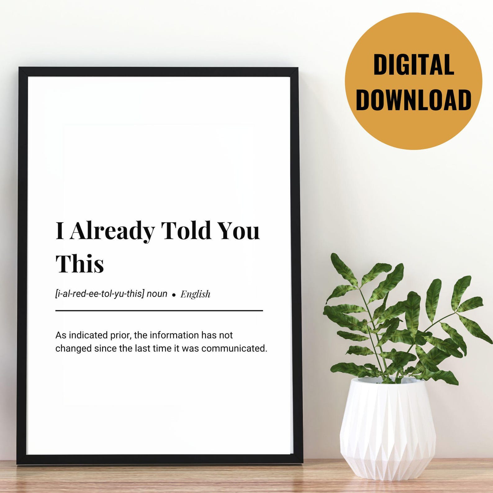 Office Wall Art | Funny Office Sign | Cubicle Decor | Work From Home ...