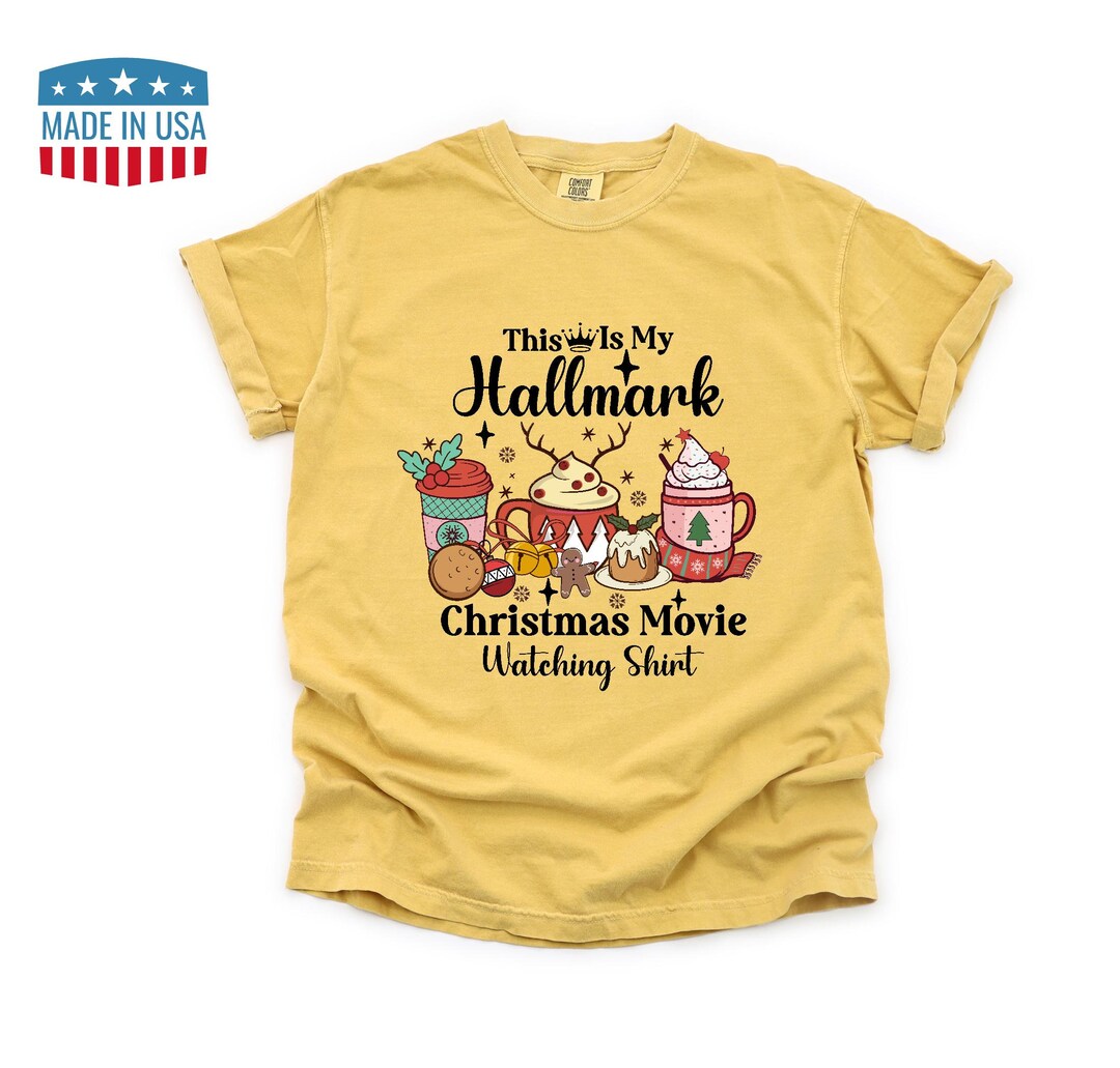 This is My Hallmark Christmas Movie Watching Shirt, Christmas Party ...