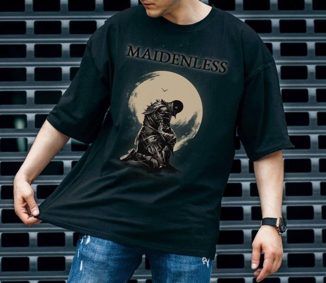 Maidenless T-shirt | Elden Ring Meme Shirt | Soulslike Dark Fantasy Tee ...