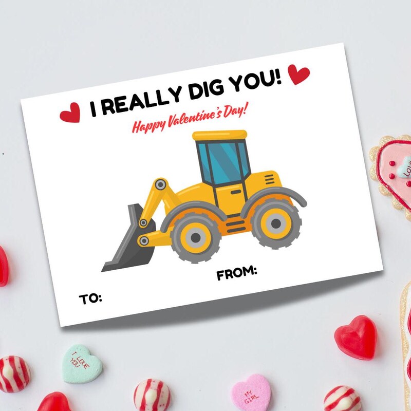 I Dig You Valentine - Etsy