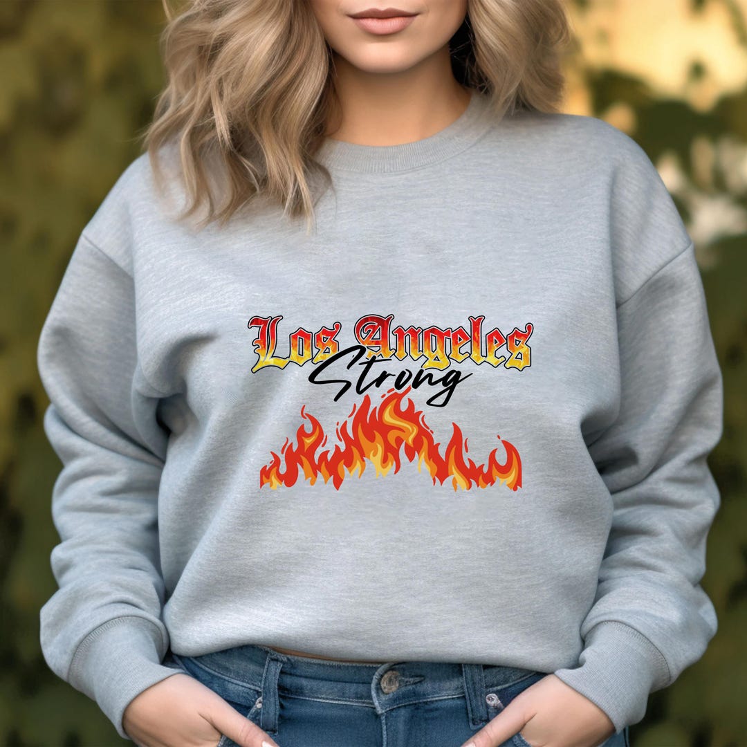 Los Angeles Strong Png, Forest Fire Awareness Png, Los Angeles Support ...