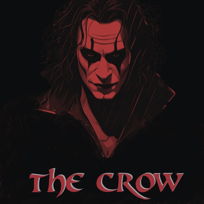 20 High Quality Digital Art Designs - Inspired by "the Crow" the 90's ...