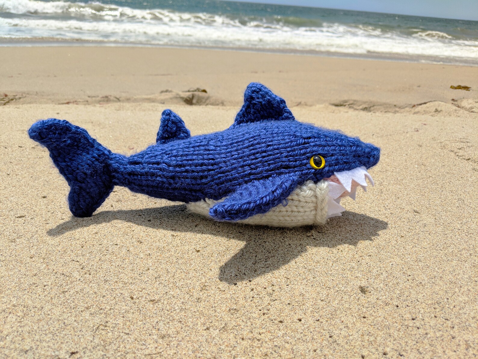 Clancy, Jr. the Shark Toy Knitting Pattern Instant Download PDF - Etsy