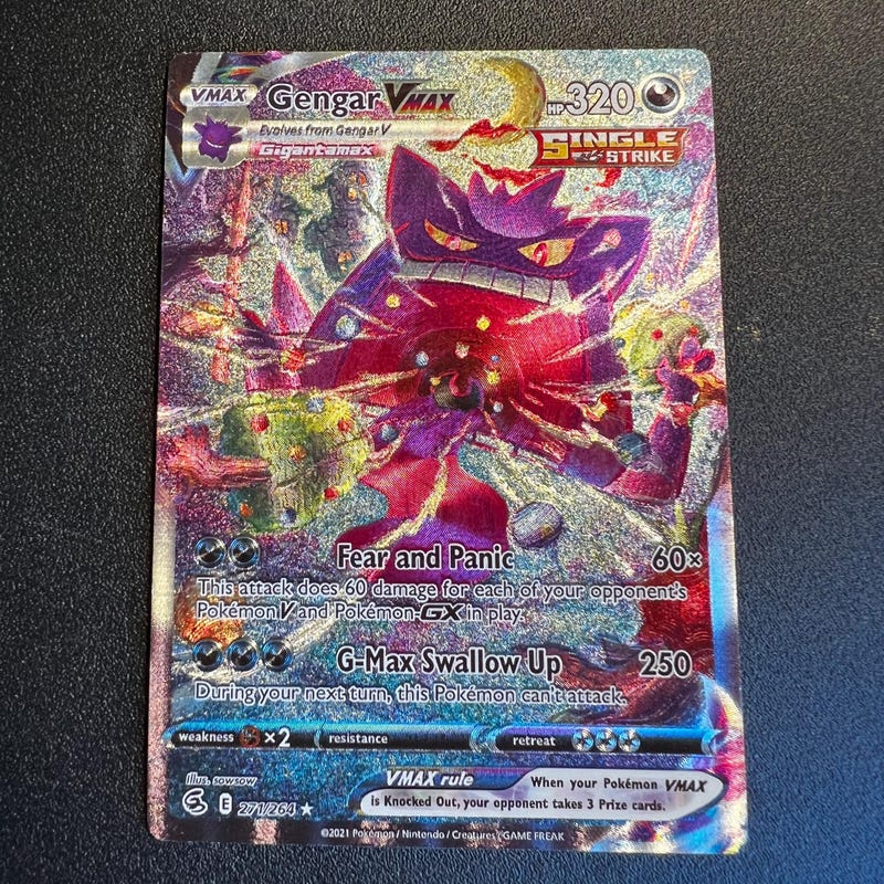 Gengar Alt Art Vmax - Etsy