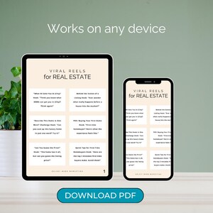 Real Estate Reels: Viral Video Hook Ideas (PDF Download) - Etsy