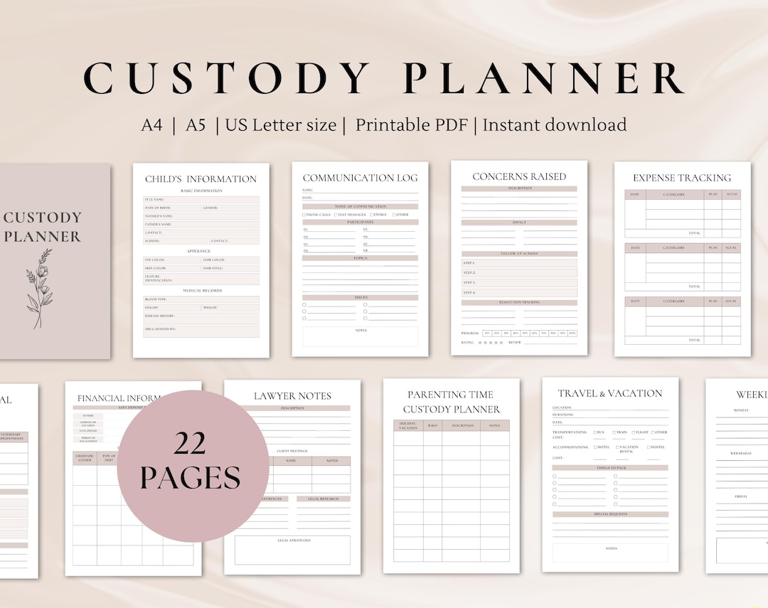 Custody Planner | Child Custody Planner | Child Custody Planner ...