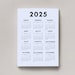 2025 Spanish Calendar PNG | Sublimation | Transparant Background ...