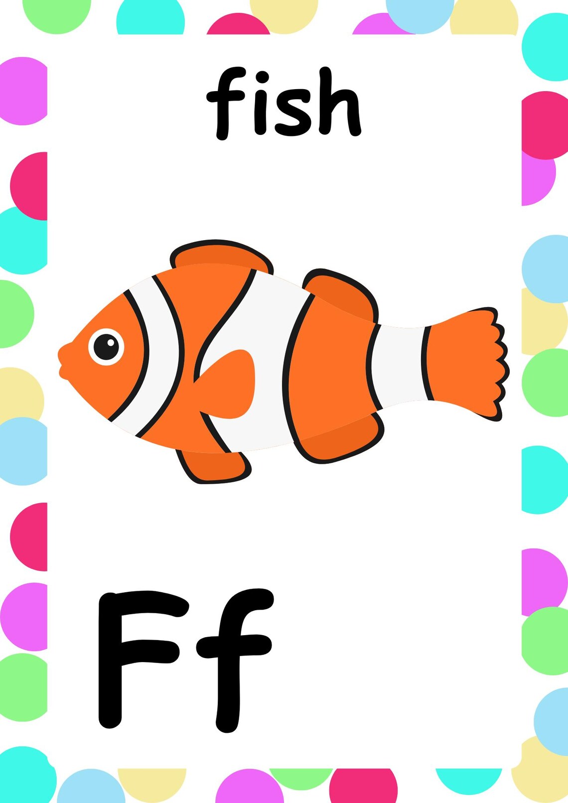 Alphabet Cards - English (A4, A5 & A6 Flashcards) - Etsy