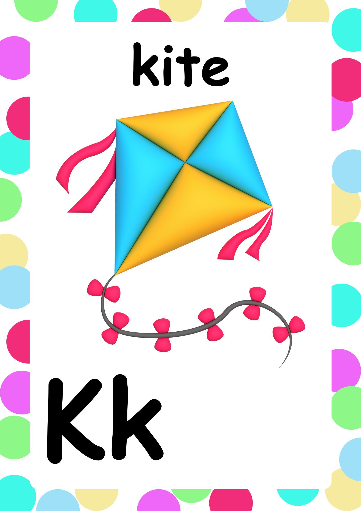 Alphabet Cards - English (A4, A5 & A6 Flashcards) - Etsy