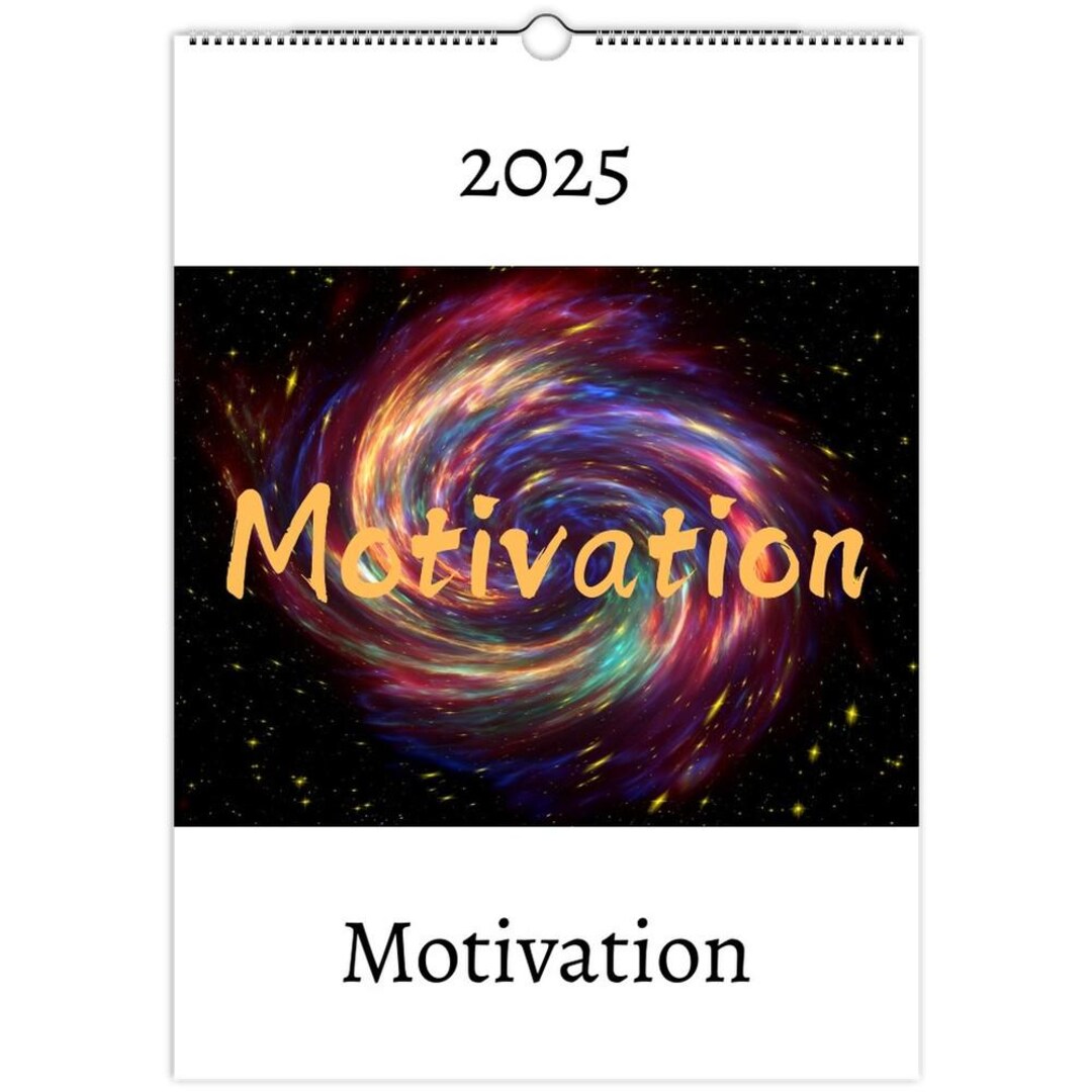 Motivational 2025 A3 Calendar - Etsy