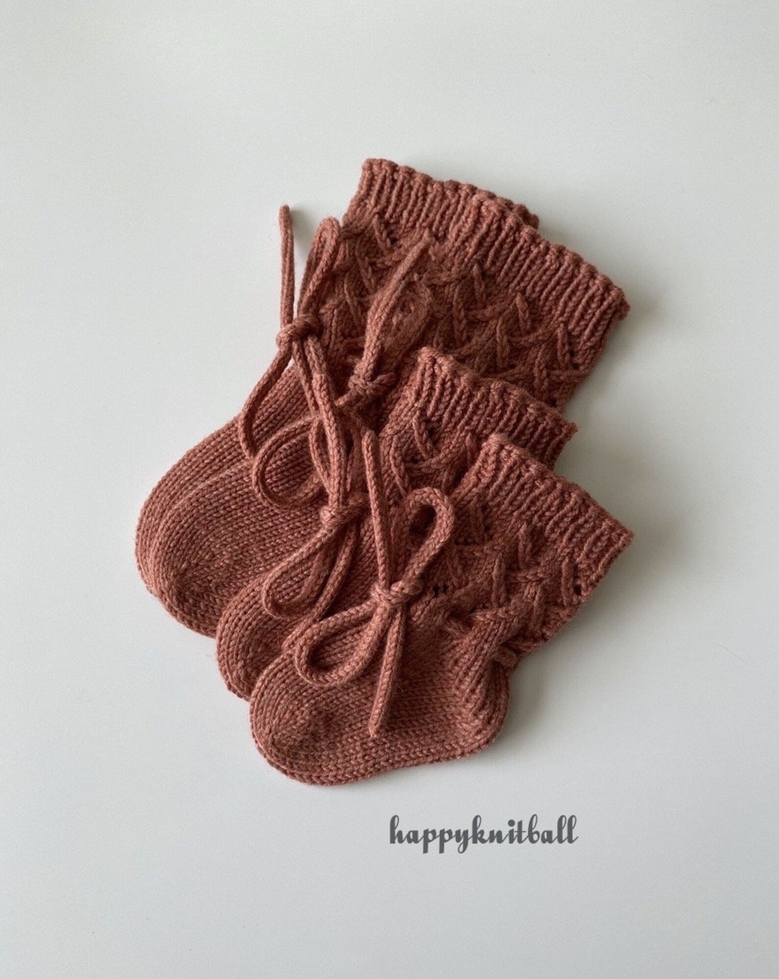 Baby Socks Knitting Pattern, Baby Socks With Lace Knitting Pattern ...