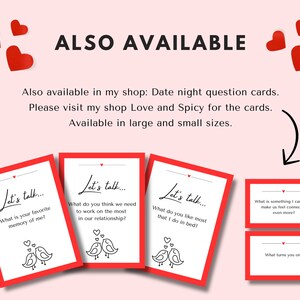 40 Love Coupons Printable Relationship Gifts Date Night Idea Valentines ...