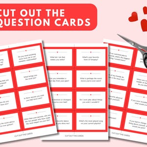 150 Date Night Question Cards Printable Couples Questions Conversation ...