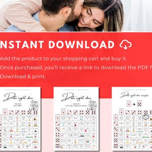 Date Night Dice | Printable | Relationship Gifts | Date Night Ideas ...