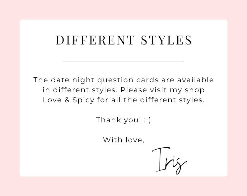 150+ Date Night Question Cards | Printable | Couples Questions ...