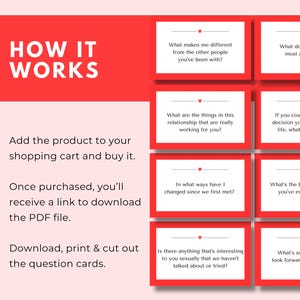 150+ Date Night Question Cards | Printable | Couples Questions ...