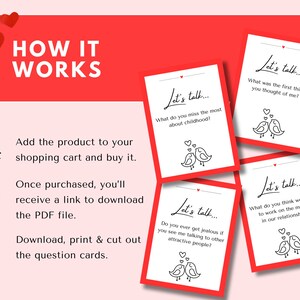 150 Date Night Question Cards Printable Couples Questions Conversation ...