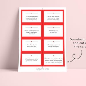 150+ Date Night Question Cards | Printable | Couples Questions ...