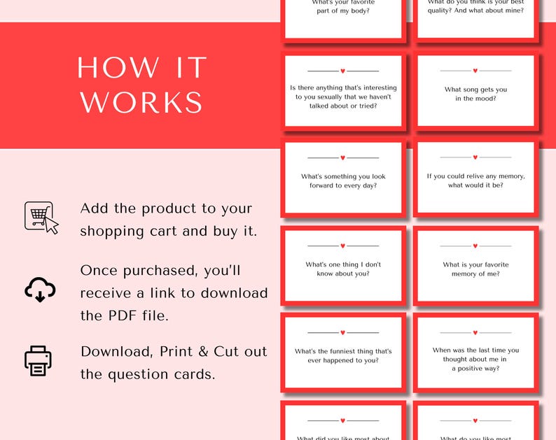 150 Date Night Question Cards Printable Couples Questions Conversation ...