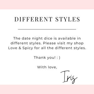 Date Night Dice | Printable | Relationship Gifts | Date Night Ideas ...