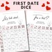 Date Night Dice | Printable | Relationship Gifts | Date Night Ideas ...
