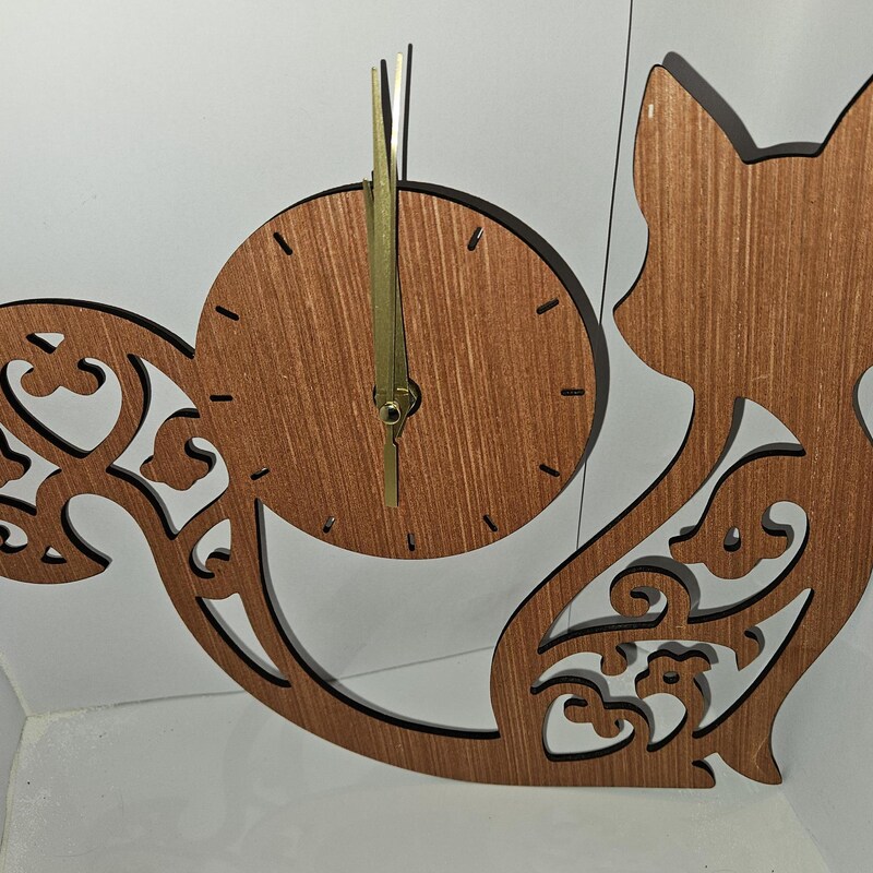 Meowing Cat Clock - Etsy