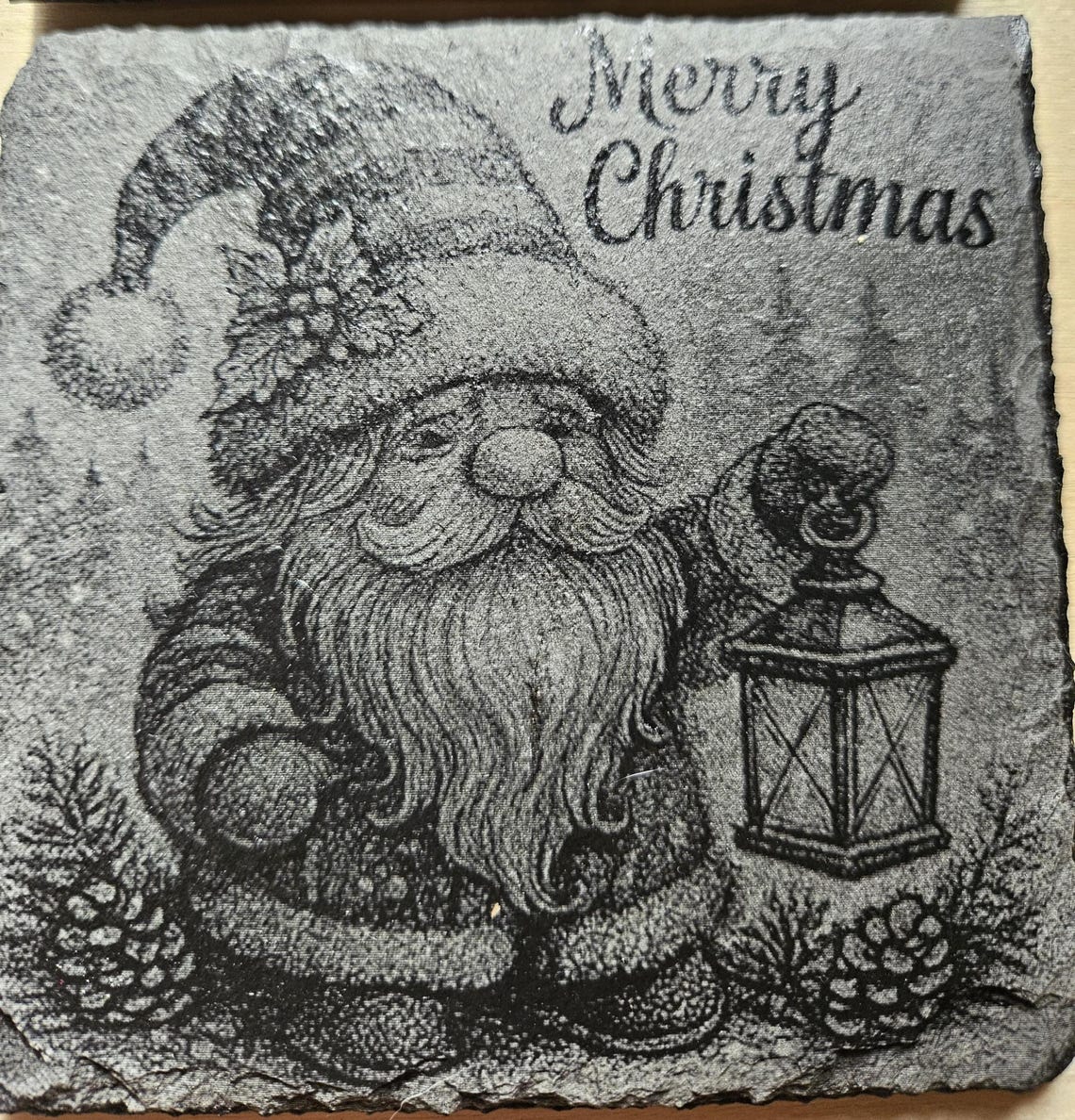 Set of 4 Christmas Gonk/gnome Slate Coasters, Table, Decorations - Etsy ...