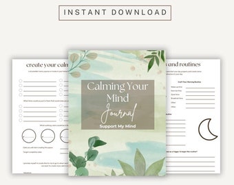 Namaste: Calming of Your Mind Journal - Etsy