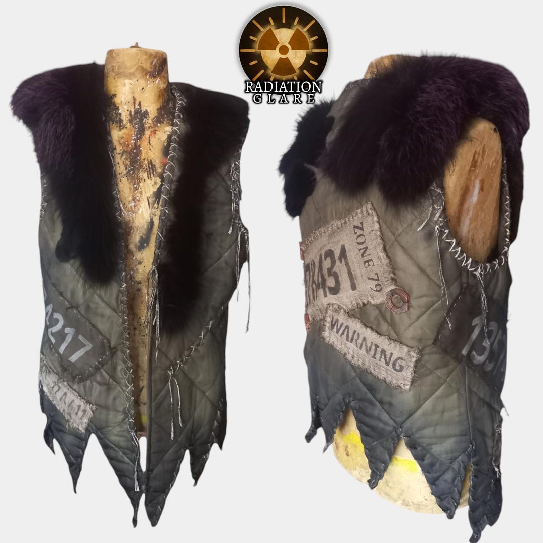 Cold Wasteland Vest Post-apocalyptic Vest in Mad Max/stalker Style - Etsy