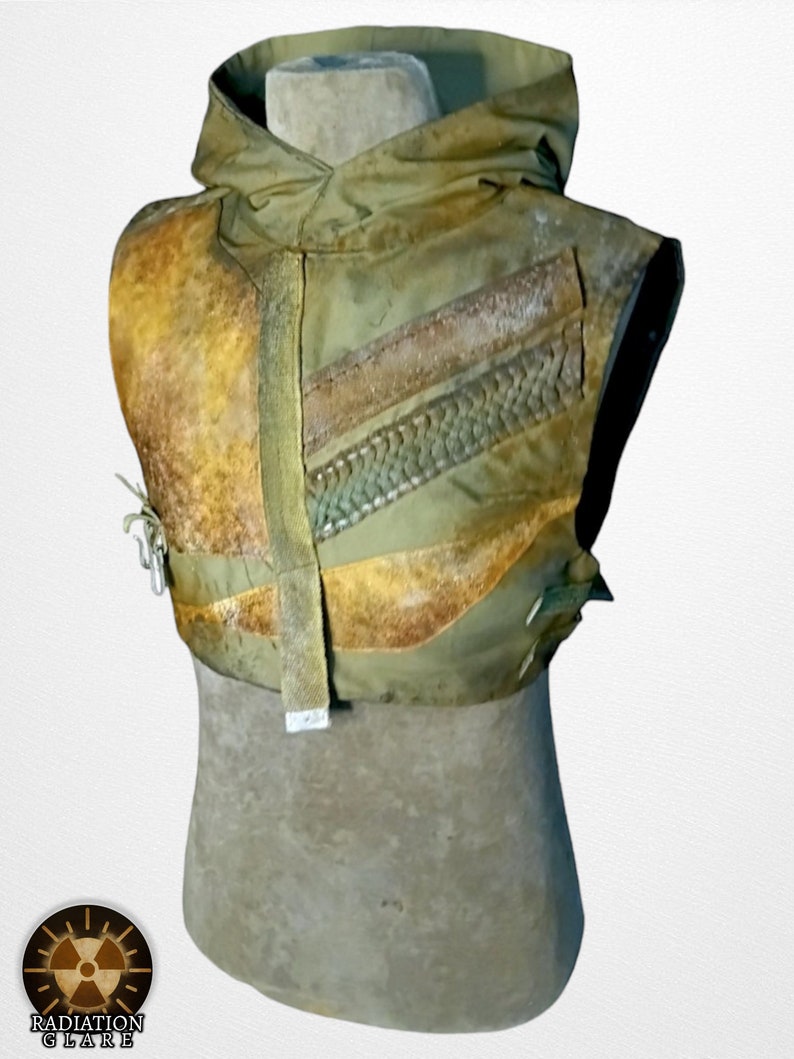 Post-apocalyptic Vest With a Wide Hood Metro Stalker Wasteland Madmax Fallout - Etsy
