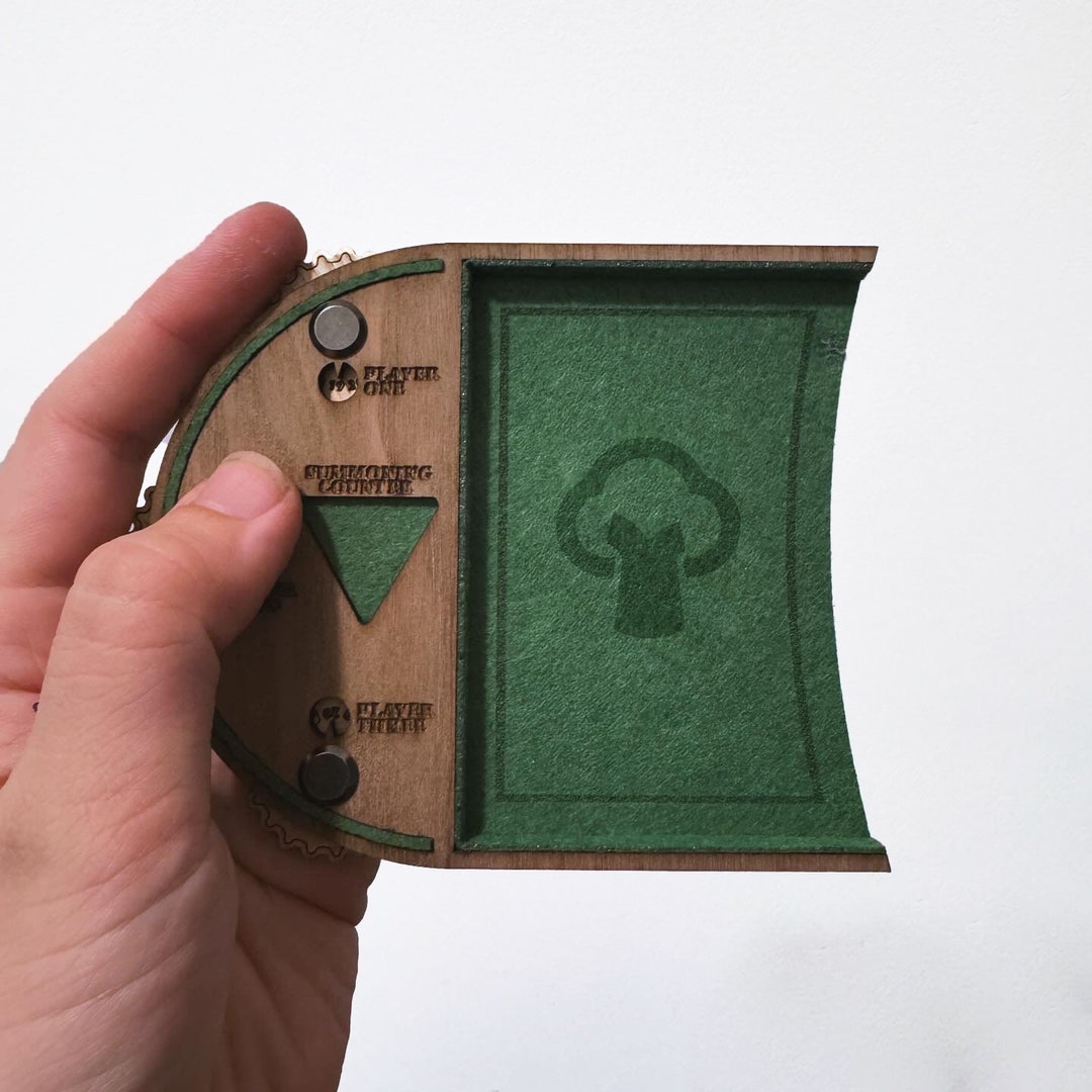 MTG Compact Commander Command Zone Station With Player Commander Damage ...