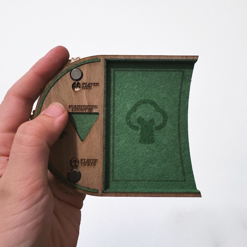 MTG | Compact Commander Command Zone Station With Player Commander ...