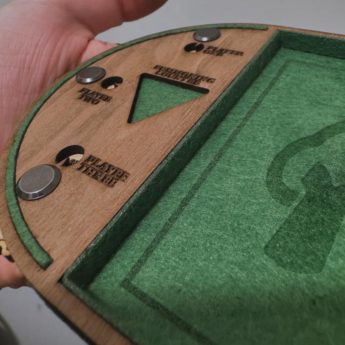 MTG | Compact Commander Command Zone Station With Player Commander ...