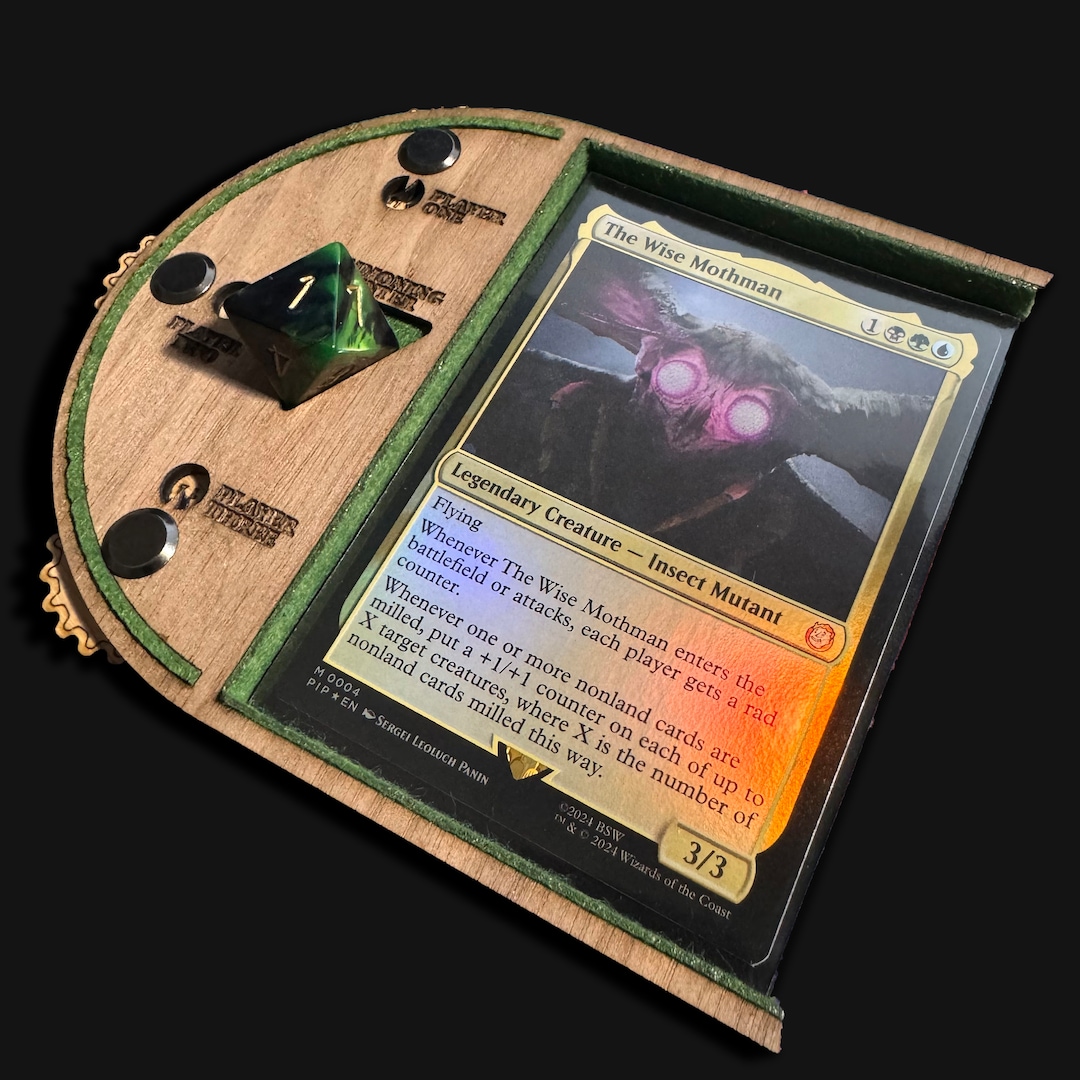 MTG | Compact Commander Command Zone Station With Player Commander ...