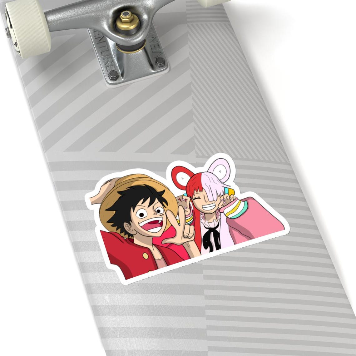One Piece: Selfie With Luffy & Uta Stickers - Etsy
