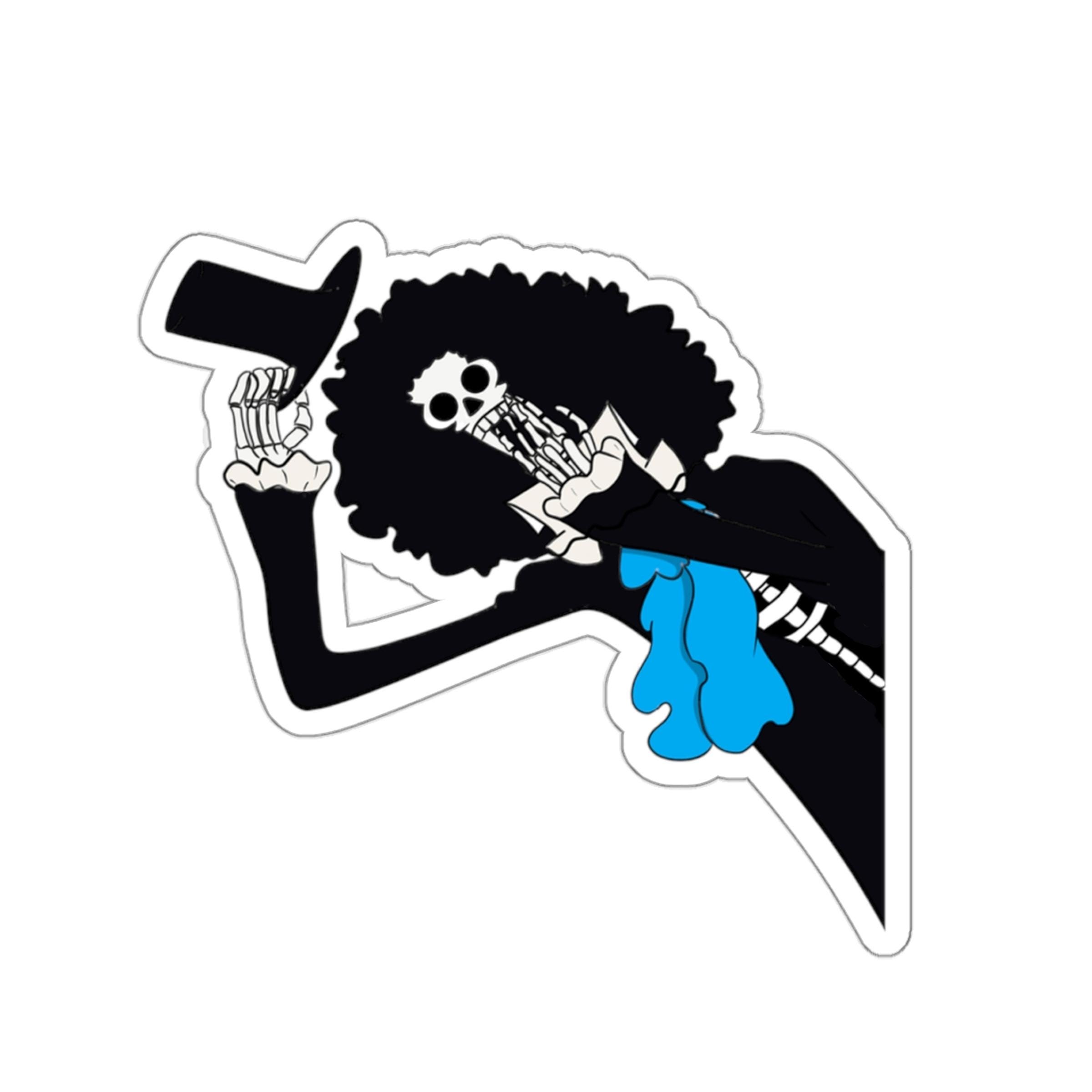 Yo Brook From One Piece Sticker - Etsy