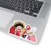 One Piece: Selfie With Luffy & Uta Stickers - Etsy