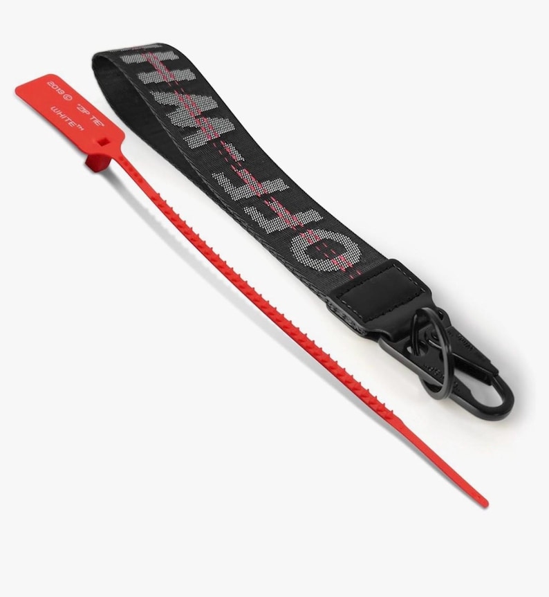 Off-white Inspired Key Chain Strap 10” - Lanyard Keychain - Etsy